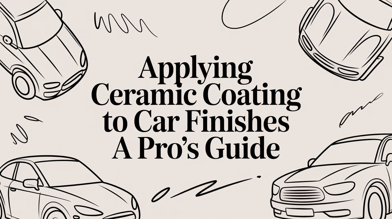 Applying Ceramic Coating to Car Finishes A Pro's Guide