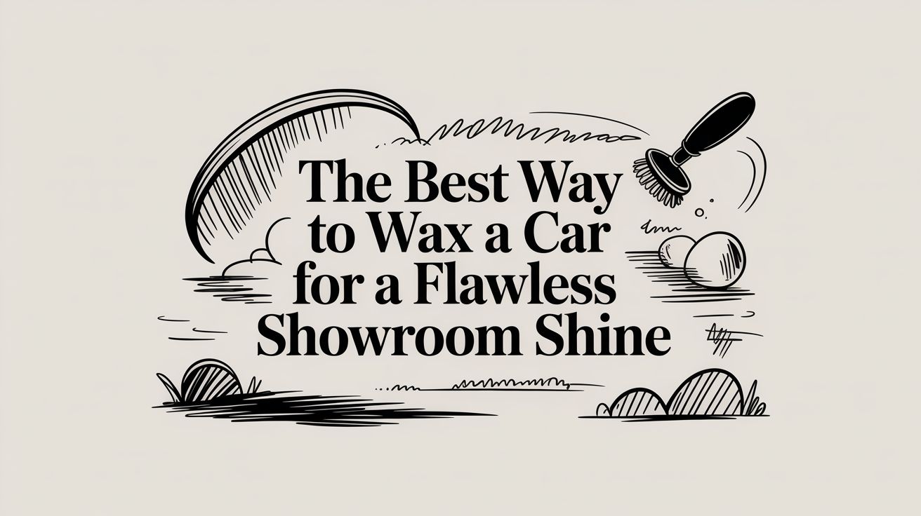 The Best Way to Wax a Car for a Flawless Showroom Shine