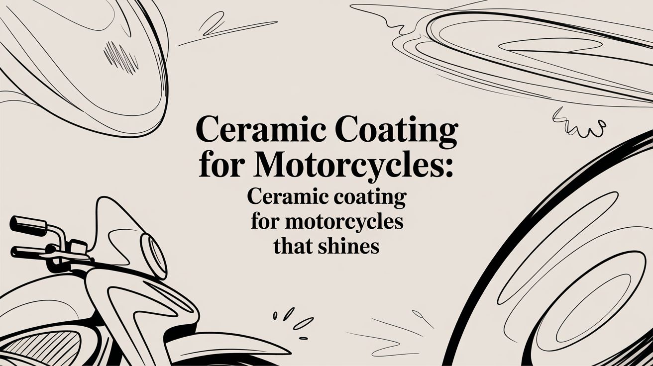 Ceramic Coating for Motorcycles: Protect Your Ride
