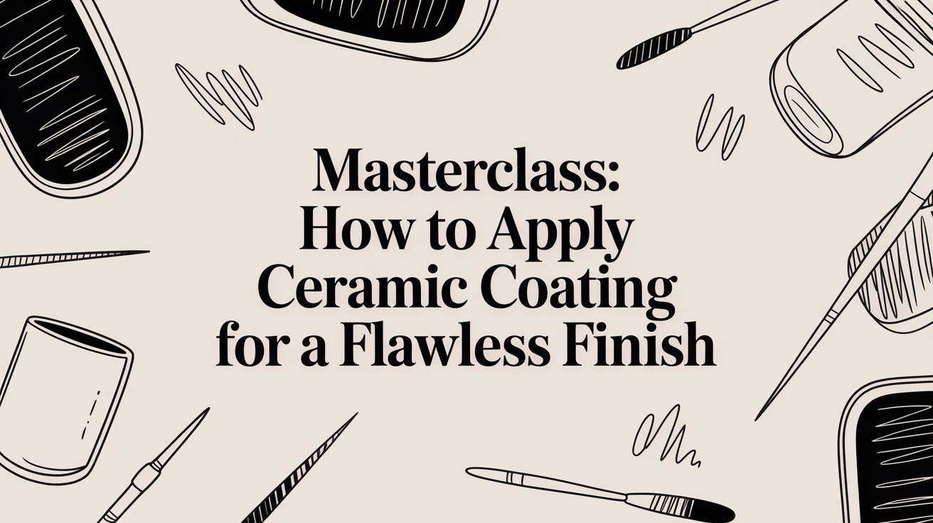 Masterclass: how to apply ceramic coating for a flawless finish