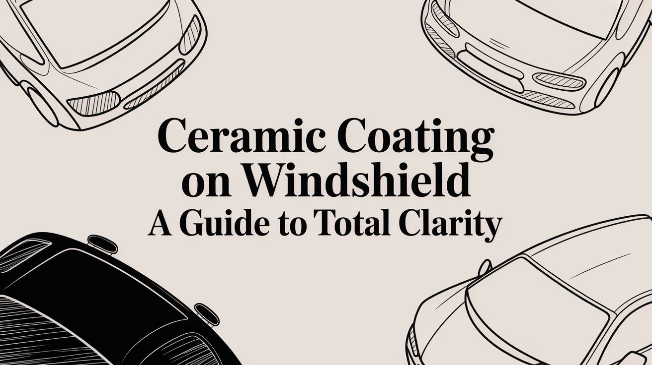 Ceramic Coating on Windshield A Guide to Total Clarity