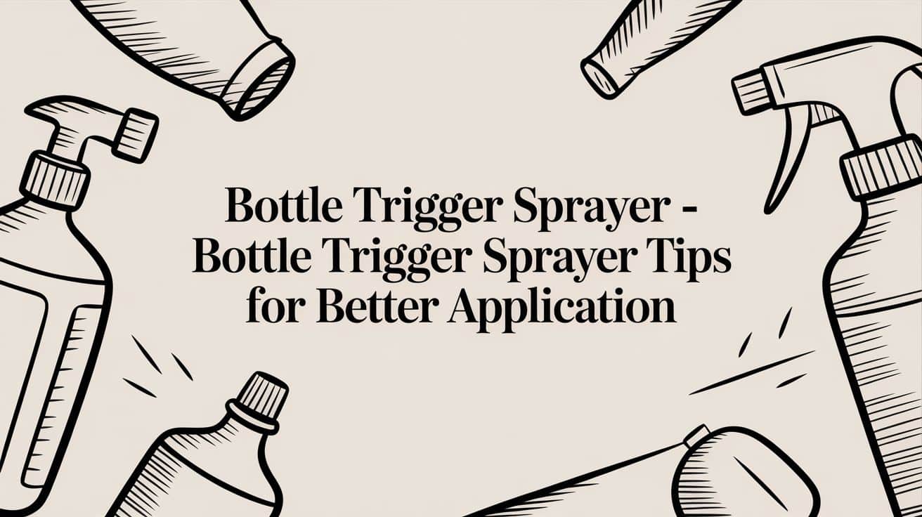 Bottle Trigger Sprayer - bottle trigger sprayer tips for better application