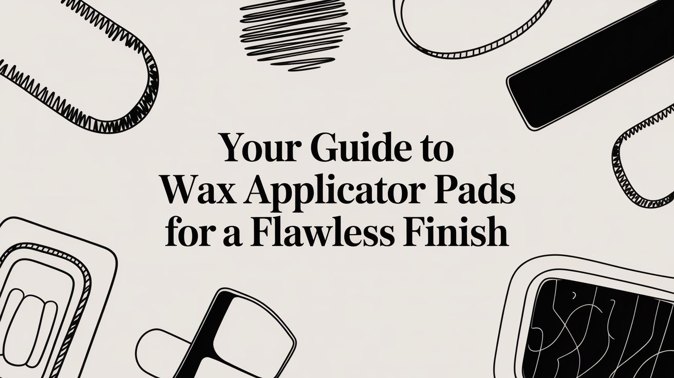 Your Guide to Wax Applicator Pads for a Flawless Finish